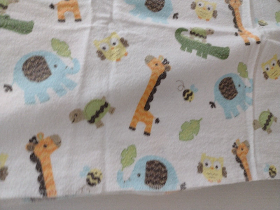 Circo Target Flannel Baby Blanket 2013 Baby Animals Giraffe Owl ...