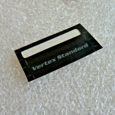 Motorola Solutions RA0295700 VX-350 Vertex Standard Nameplate Sticker ...