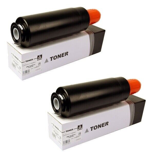 2 x COMPATIBLE TONER CARTRIDGES FOR CANON GPR-38, IR6055/6065/6075/6255 ...