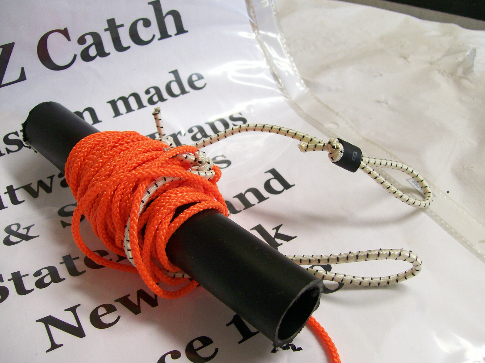 Hand Made E-Z Catch Heavy Duty weighted Crabbing Snooded Hand / Drop ...