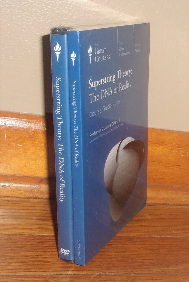SUPERSTRING THEORY-The DNA of Reality-GREAT COURSES-4 DVD, Book-NEW ...