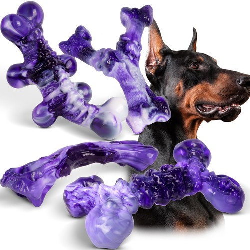 4-Pack Indestructible Chew Toys for Extra-Large Dogs - Aggressive ...