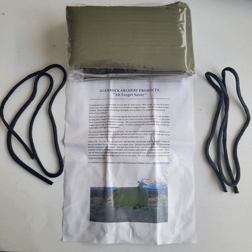 Glenrock 3D Archery Target Saver Cover Tarp Green Fits Up To 45 Inches ...