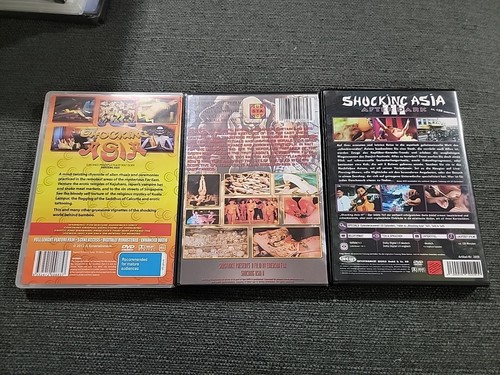 Shocking Asia I-III 1-3 DVD / New Entertainment World / Substance | eBay