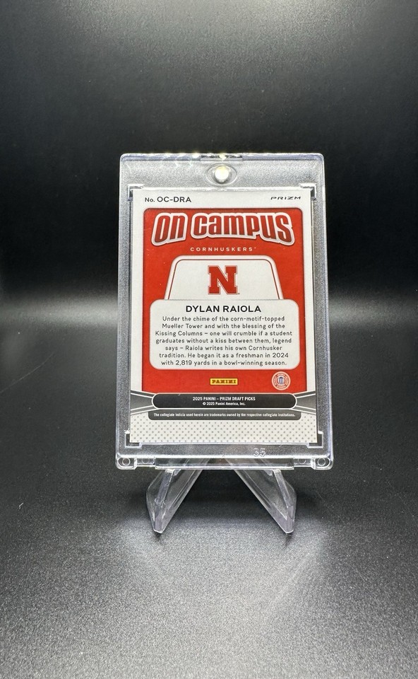 2025 Panini Prizm Draft Picks - On Campus Dylan Raiola #OC-DRA (RC ...