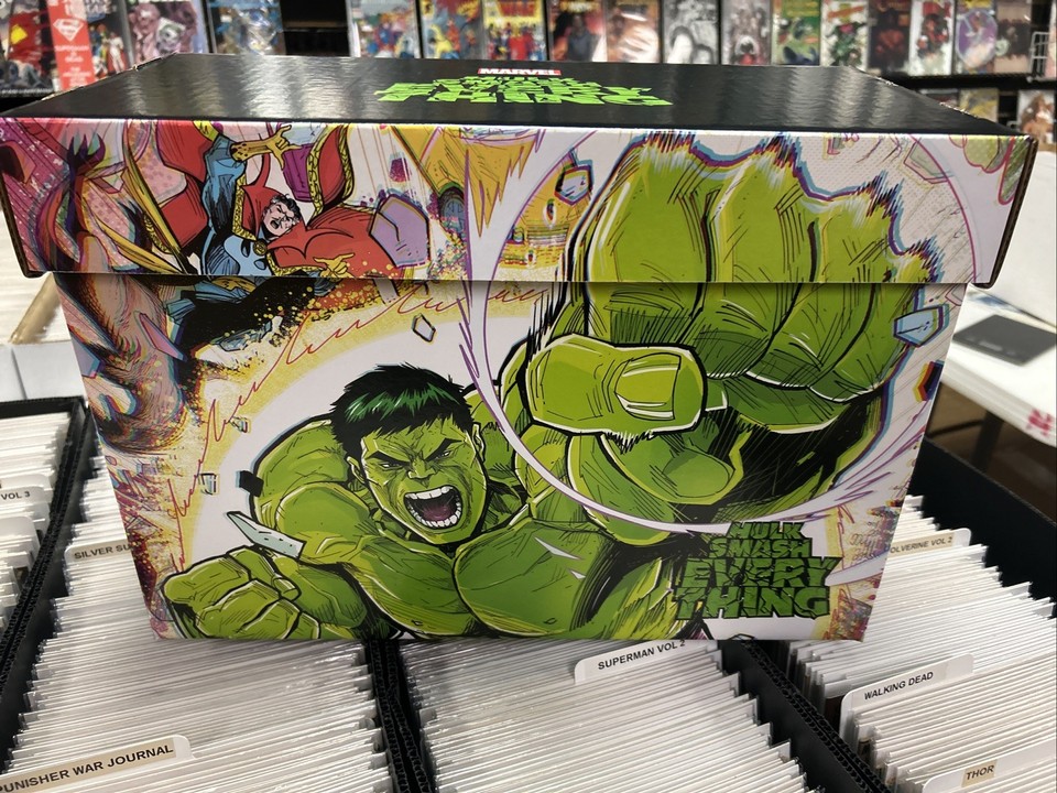 Hulk Smash Everything - Marvel Graphic Comic Storage Box - NEW! | eBay