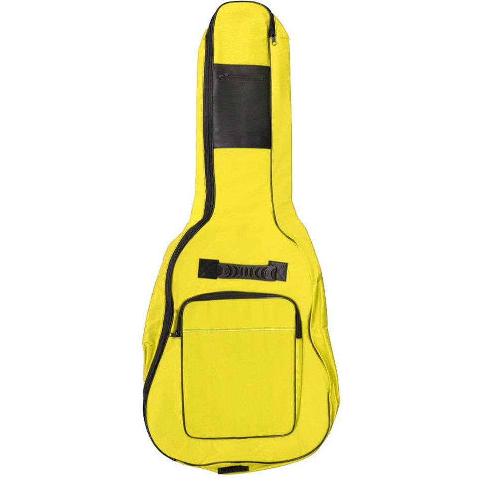 FULL SIZE PADDED PROTECTIVE CLASSICAL ACOUSTIC GUITAR BACK BAG CARRY ...