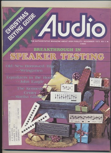Audio Magazine Vol. 57 # 11 Nov. 1973 Breakthrough in Speaker Testing ...