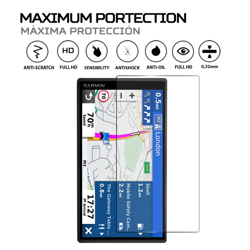 ANTISHOCK Screen protector for Garmin DriveSmart 55 & Traffic | eBay