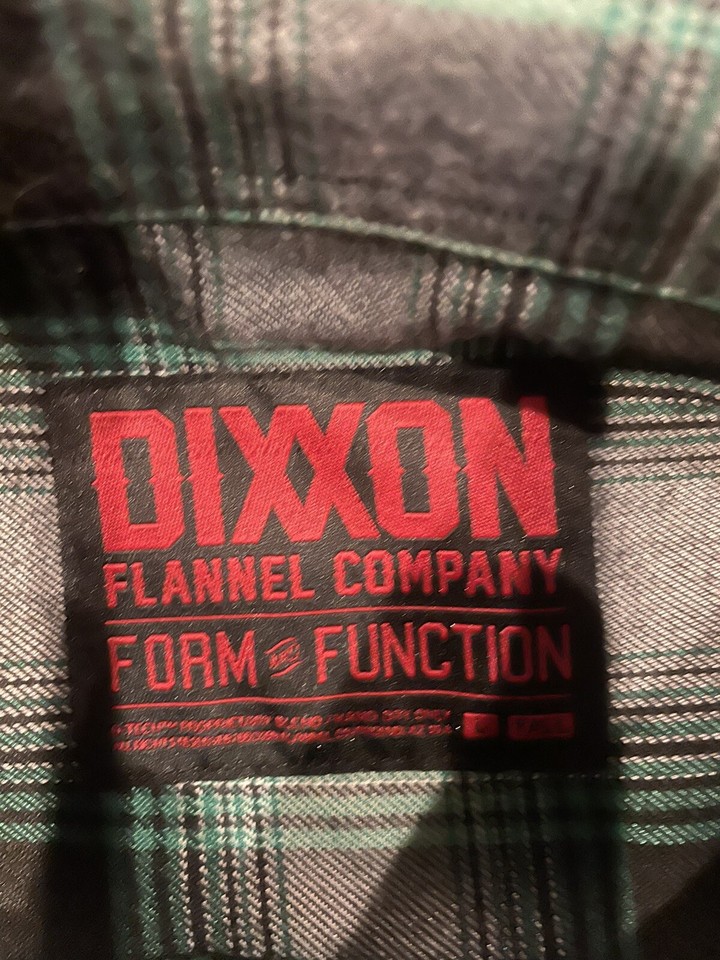 Dixxon dubliner flannel LT. Pre Owned Pre Pleat In Good Condition, Very ...