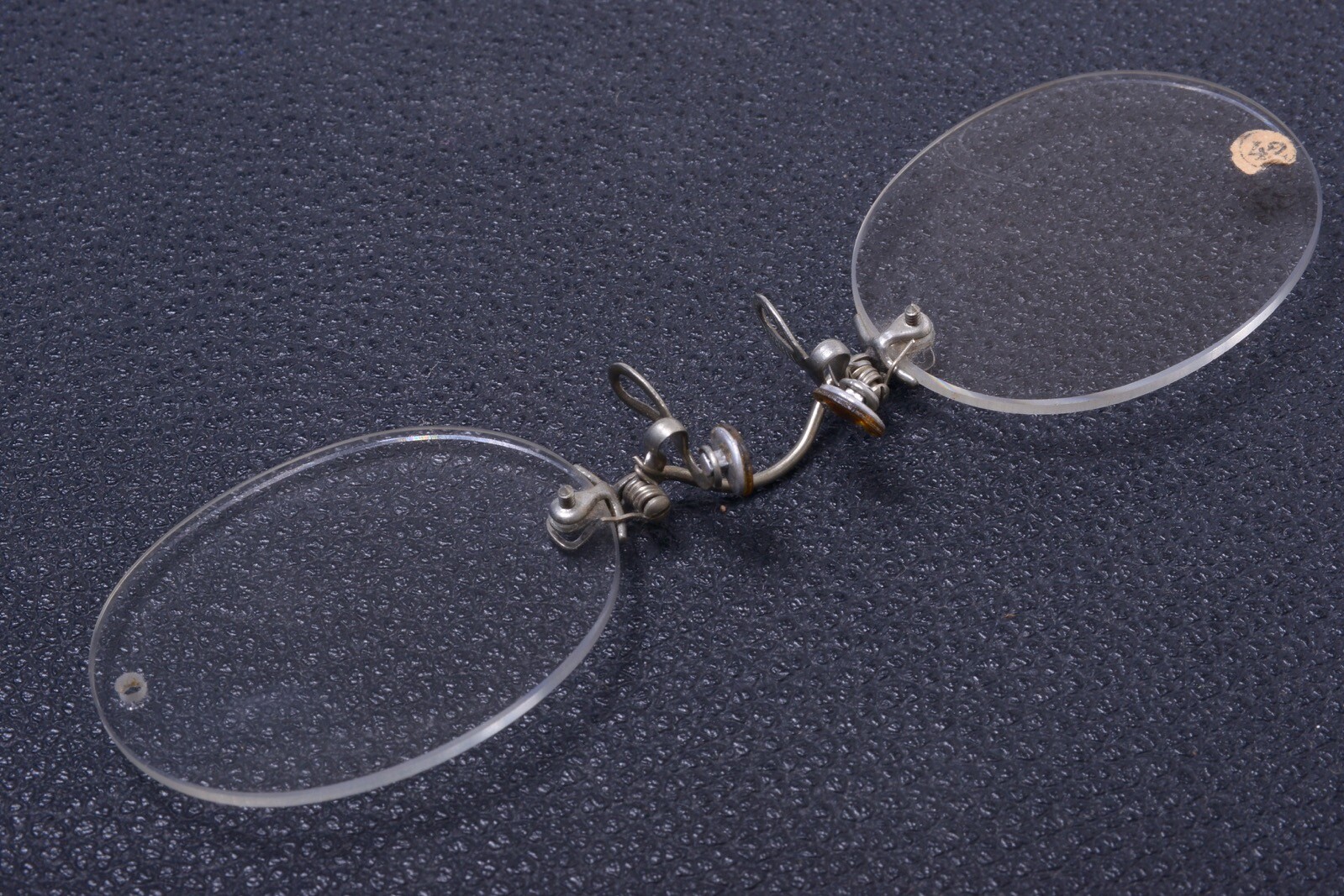 ANTIQUE PINCH, PINCE NEZ READING NOSE GLASSES SPECT… - Gem