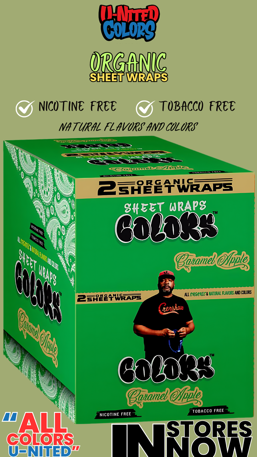 Colors Rolling Papers (Caramel Apple) Full Box 50 Total Wraps | eBay