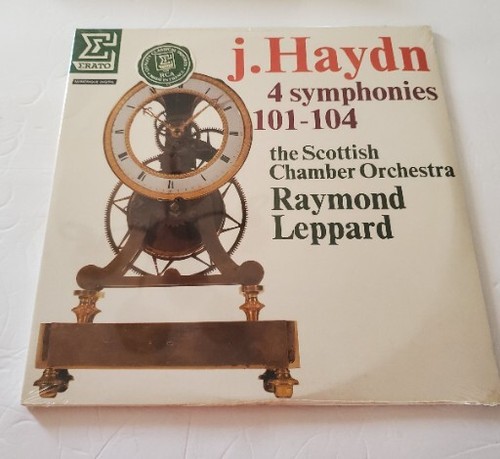 Raymond Leppard "J. Haydn 4 Symphonies 101-104" LP "NEW SEALED" (2 ...