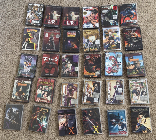 Lot of 30 Anime DVDs: Many New & Sealed. See Description... | eBay