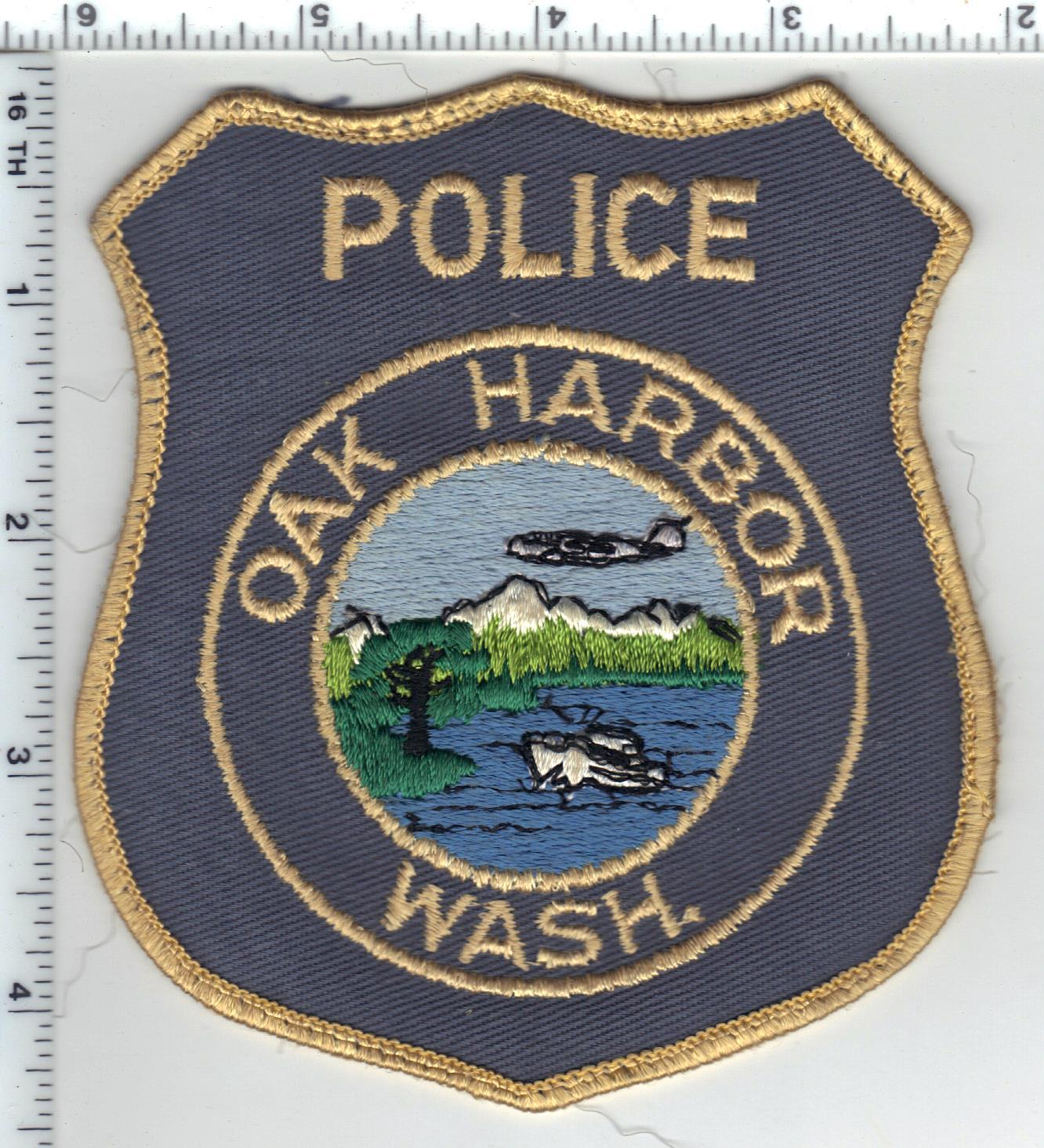 Oak Harbor Police (Washington) 2nd Issue Uniform Take-Off Shoulder ...