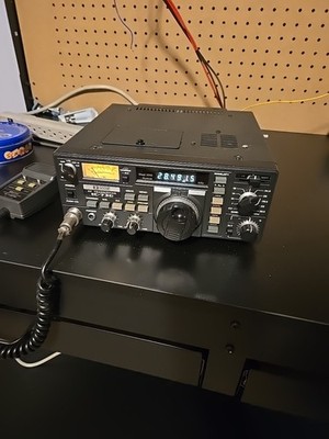 Icom IC-730 HF Amateur Radio Transceiver Non-Functional With Mic/power ...
