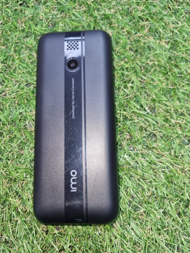 IMO Dash 4G Big Button Black Unlocked 2.4" SIM Free Mobile UK Plug Long ...