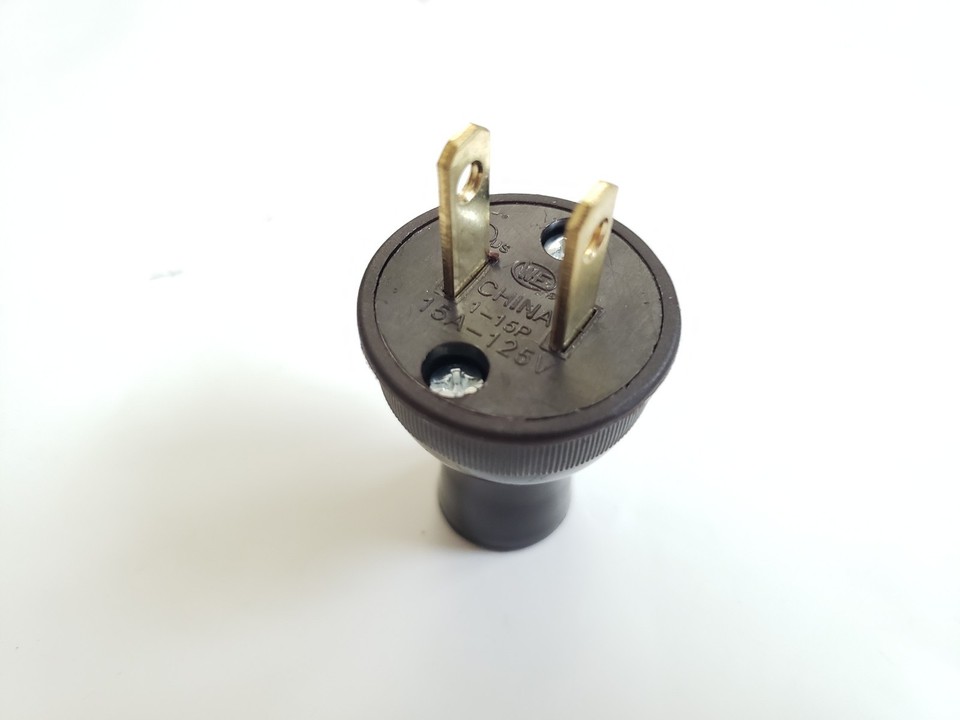 5 Pack Round Vintage Antique BROWN Electrical Plug Lamp Cord Fan ...