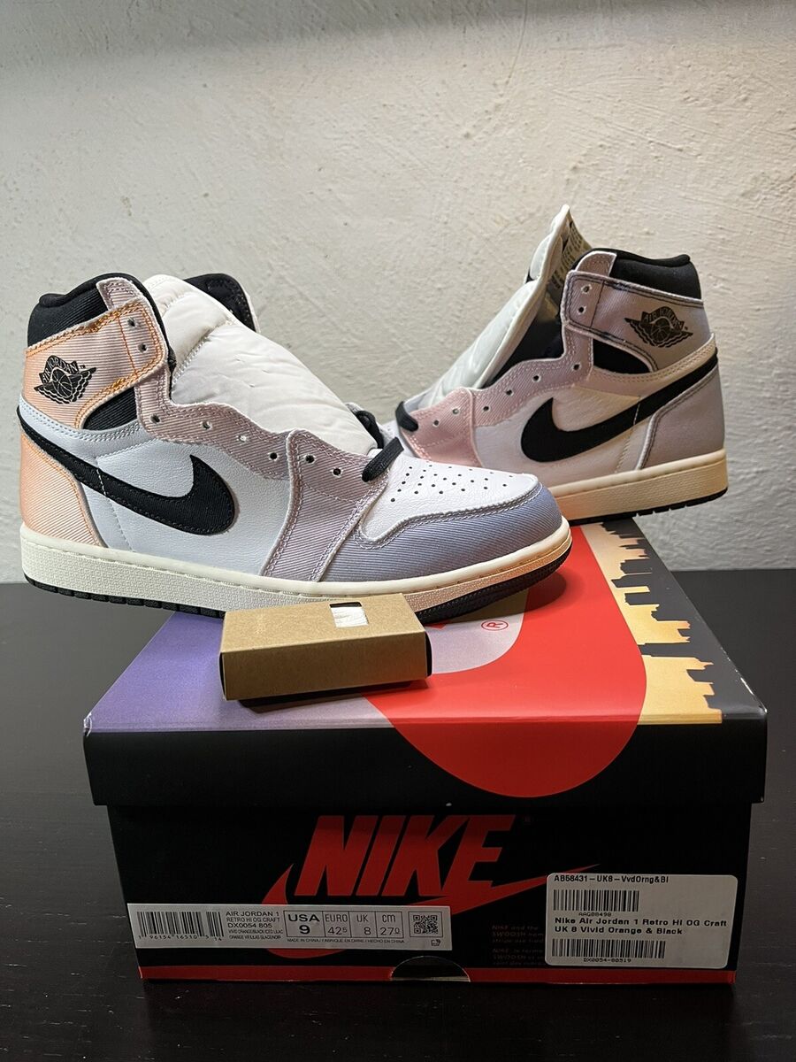 Nike Air Jordan 1 Retro High OG Skyline Craft (Men's 9 Nike Air Jordan 1 Retro High OG Skyline Craft (Men's 9