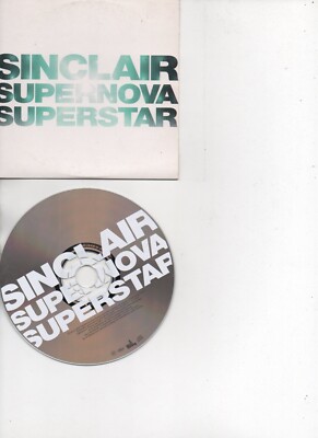 SINCLAIR RARE PROMO CD SUPERNOVA SUPERSTAR | eBay