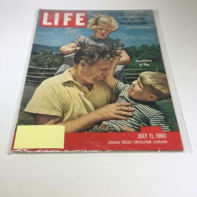 VTG Life Magazine July 11 1960 - Nelson Rockefeller, A Great American ...
