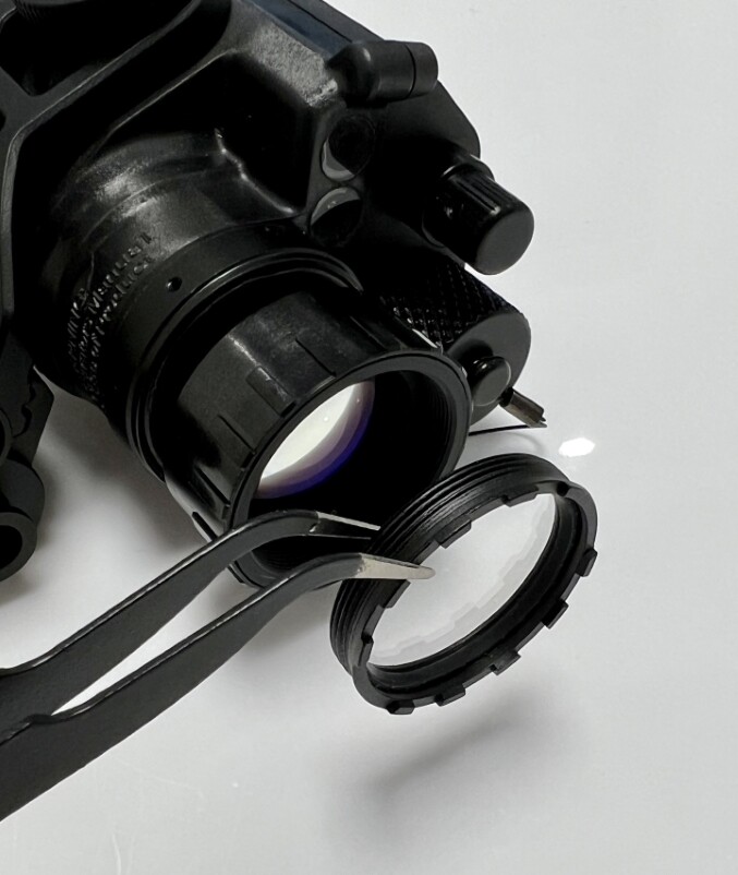 Night Vision PVS14 Lens BB Protective Lens Film LIF Thread Anti-Impact ...