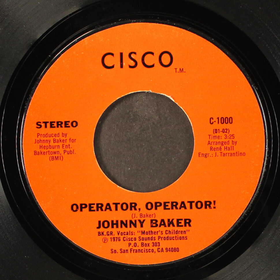 Johnny Baker: Accept Me As I Am / Opérateur, Opérateur! Cisco 7 ...