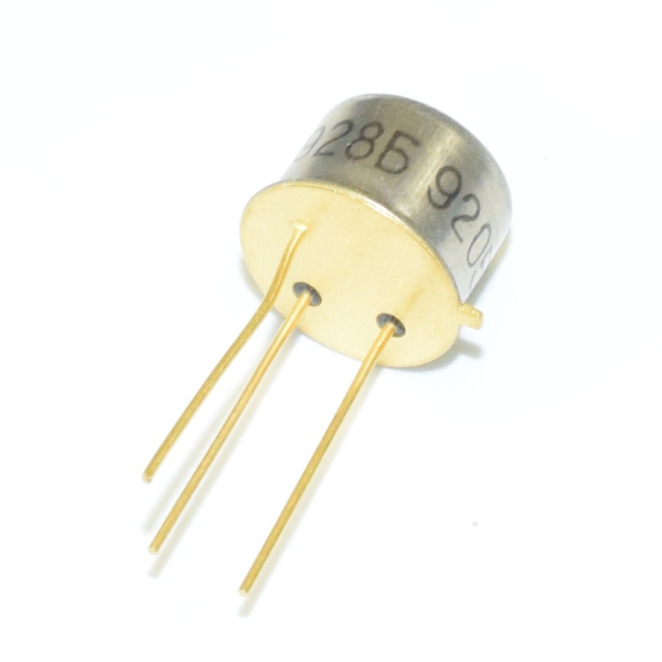 KT928B SOVIET GOLD-PLATED SILICON NPN TRANSISTOR 0.5W 0.8A ~2N3299 ...