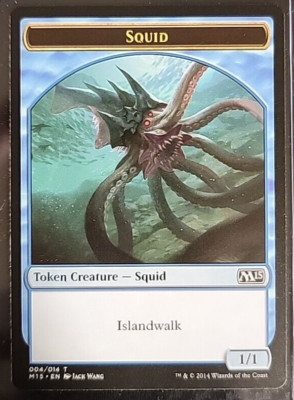 MTG Squid Token Core Set 2015 M15 | eBay