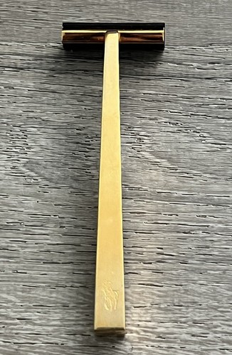 Vintage Rare Polo Ralph Lauren Shaving Razor Mens Gold Tone Collectible ...