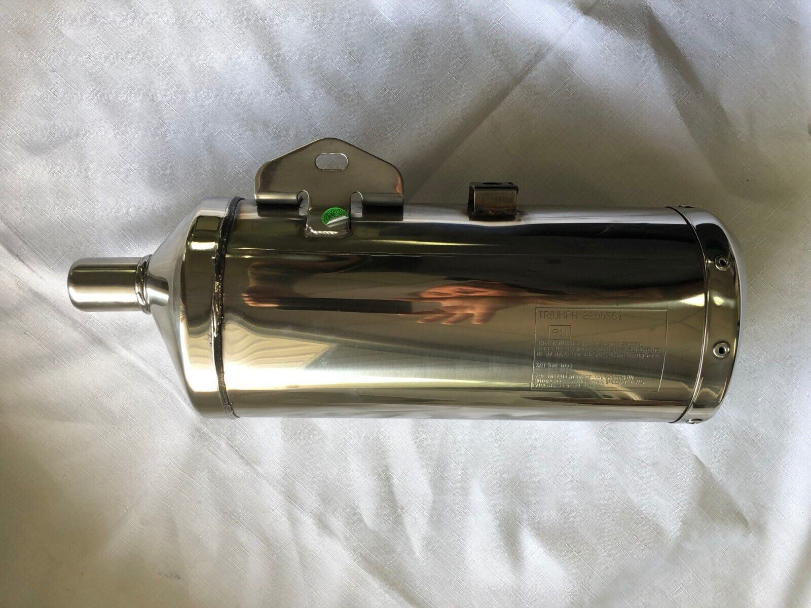 TRIUMPH SPEED TRIPLE 08-10 Right Muffler T2200561 | eBay Australia