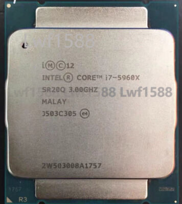 Intel Core i7-5960X LGA2011-3 SR20Q 3.00GHz 20MB CPU processor i7-5960x ...