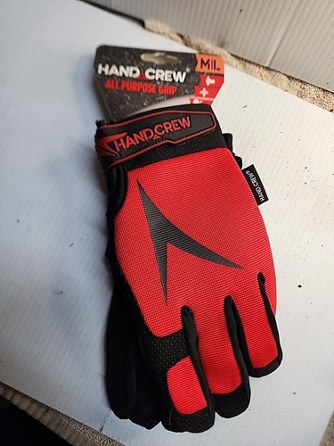 Hand Crew All Purpose Grip Work Gloves Medium/Large Karmin HG-3108ML | eBay