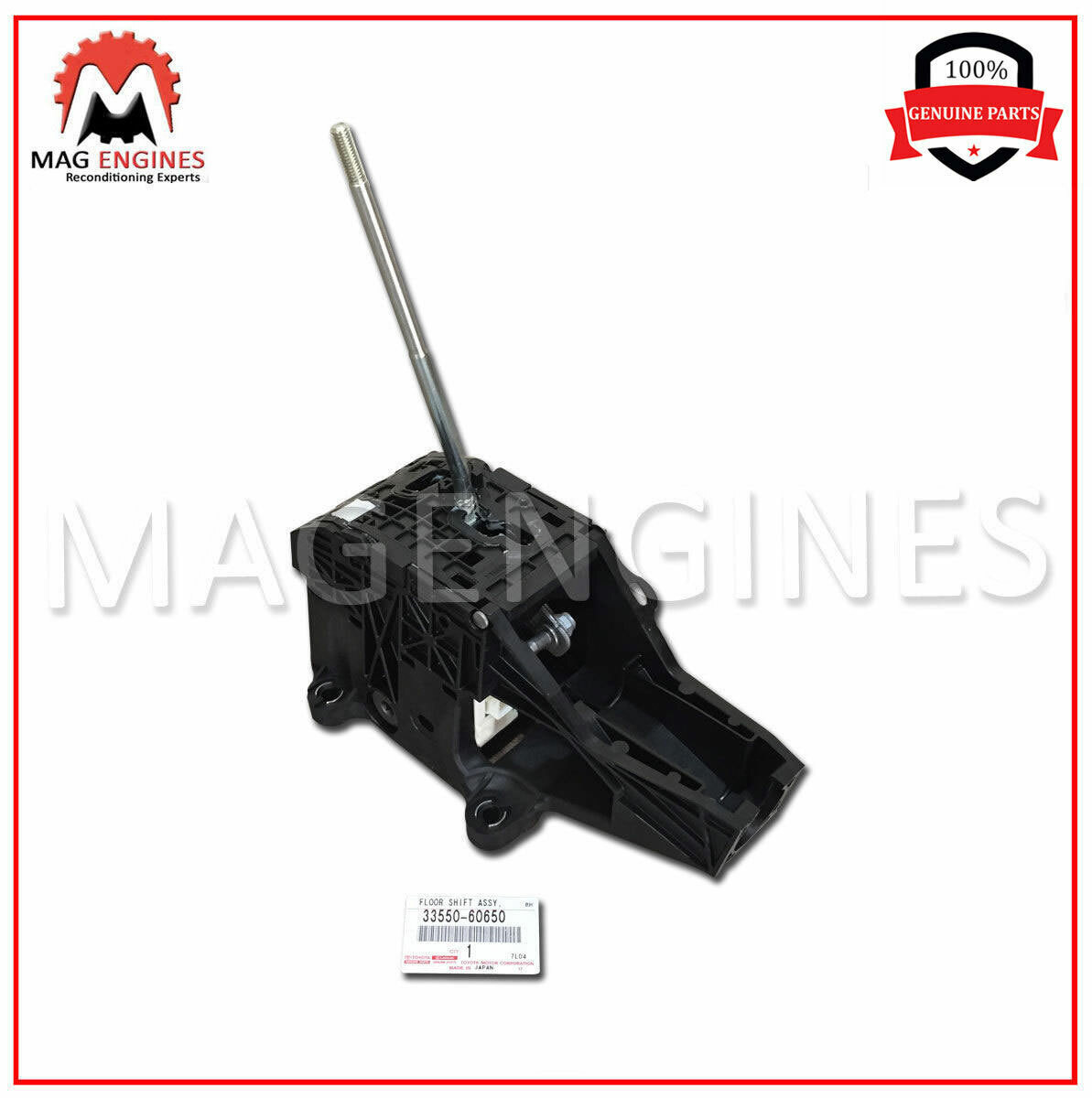 33550-60650 GENUINE OEM FLOOR SHIFT ASSY, TRANSMISSION 3355060650 | eBay