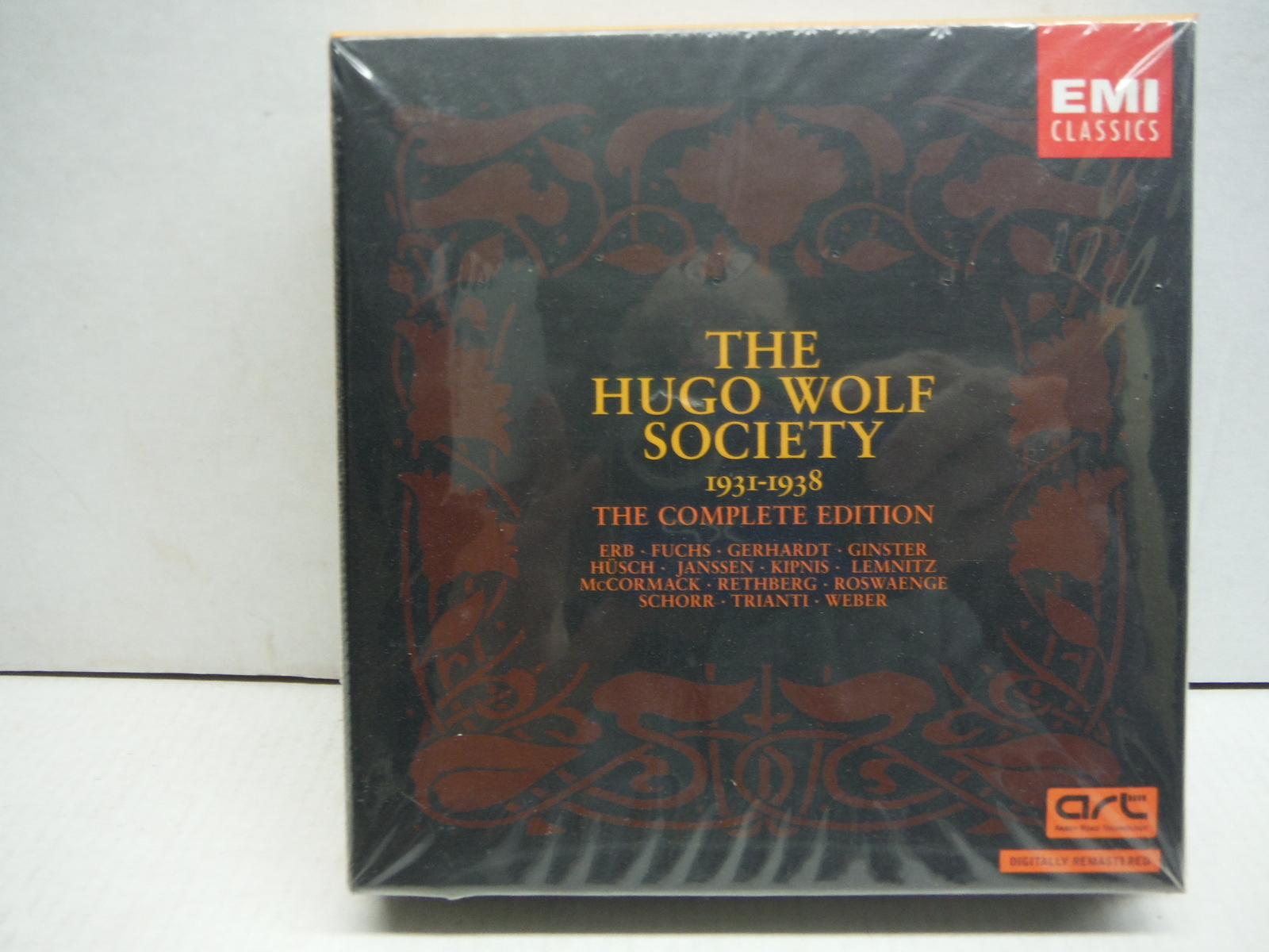 The Hugo Wolf Society Complete Edition (CD, Apr-1998, 5 Discs, EMI ...