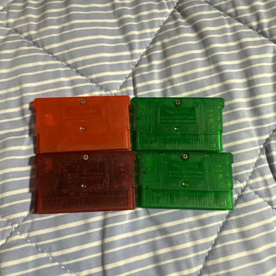 Pokemon Ruby Emerald Fire Red 4-piece set | eBay