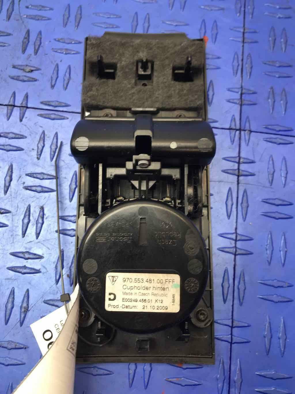 2010 - 2016 PORSCHE PANAMERA CENTER CONSOLE CUP HOLDER BLACK ...