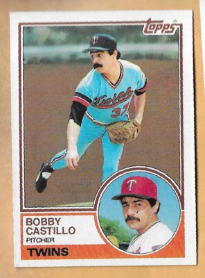 BOBBY CASTILLO MINNESOTA TWINS #327 - TOPPS NM-MT 1983 | eBay