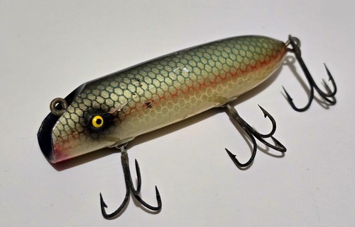 South Bend Bass Oreno In Tough Dace Color Pattern Tack Eye Vintage ...