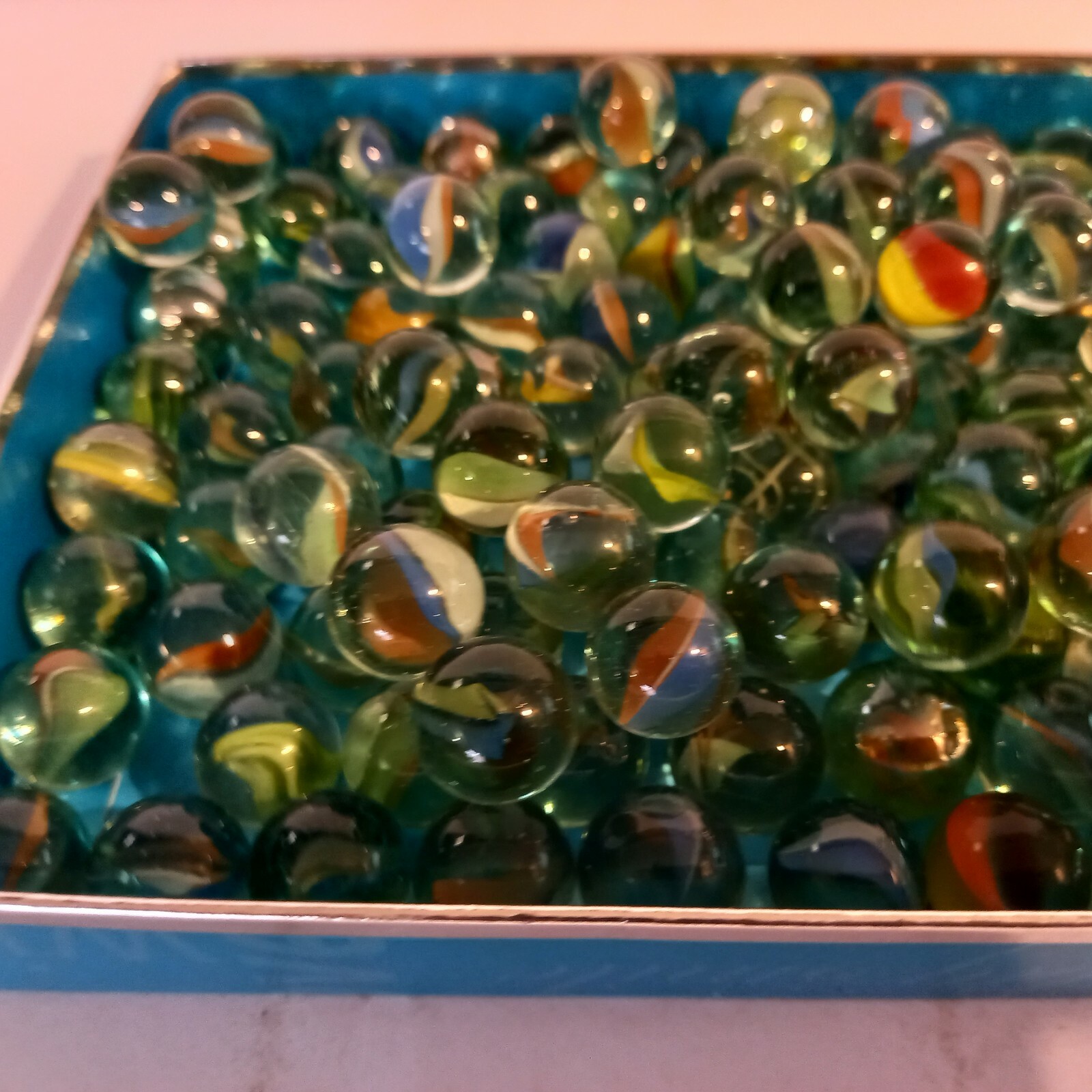 Lot of 160 Glass Toy Marbles (e) | eBay