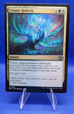 Cosmic Rebirth (028) March of the Machine: The Aftermath MAT MTG Magic ...