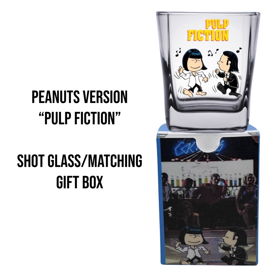 90'S/2000 MOVIES /PEANUTS Characters theme SHOT Glasses w/BOX | eBay