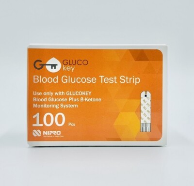 * Glucokey Blood Glucose Test Strips 100 | eBay Australia