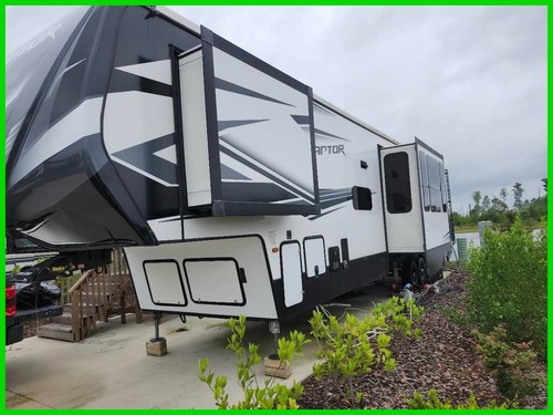 2021 Keystone Raptor 429 Toy Hauler Fifth Wheel 44ft 13' Garage 3 SO 1. ...
