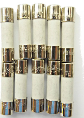 Fuse 2a 20mm HBC Antisurge T2A H 250v Ceramic x10pcs | eBay UK