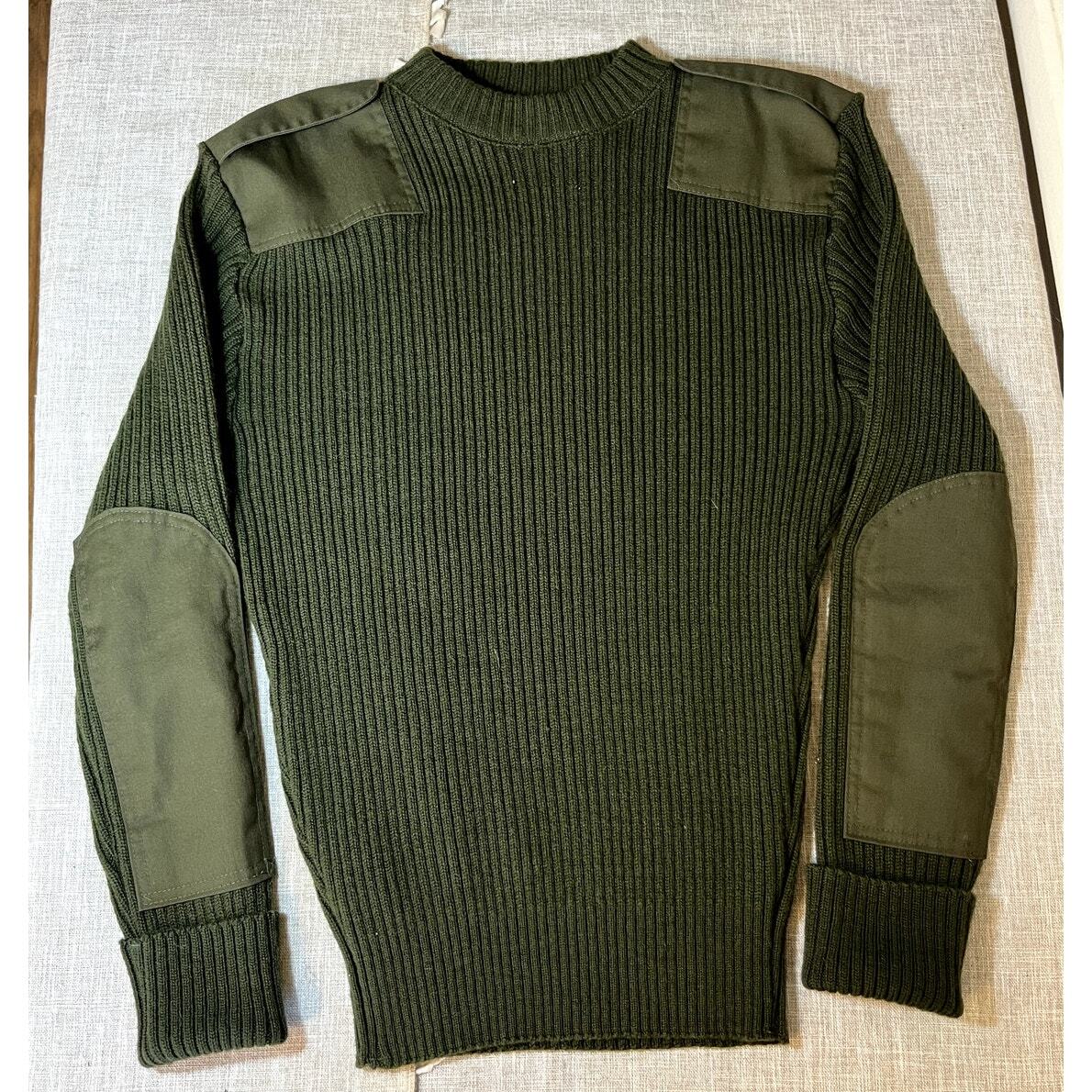 British Commando Sweater Men 44 XL DSCP Woolly Pully Crew Neck Army ...