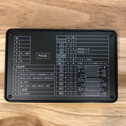PX16C a HP-16C Computer Scientist Calculator Fully Assembled | eBay