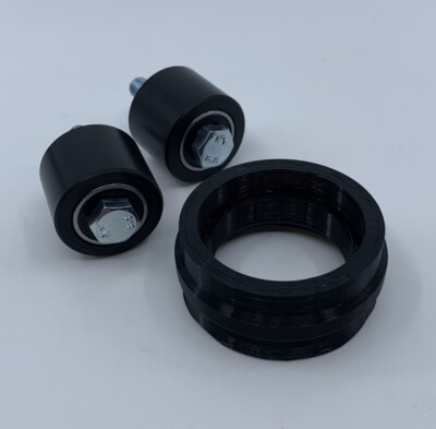 Yamaha Banshee YFZ350 Chain Roller Guide Kit/Set Black (87-06) 2GU ...