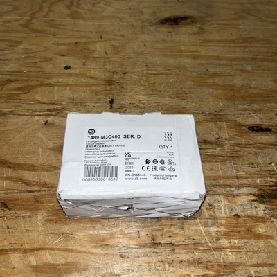Allen Bradley #1489-M3C400, SER-D, New Open Box, KP-1010 | eBay