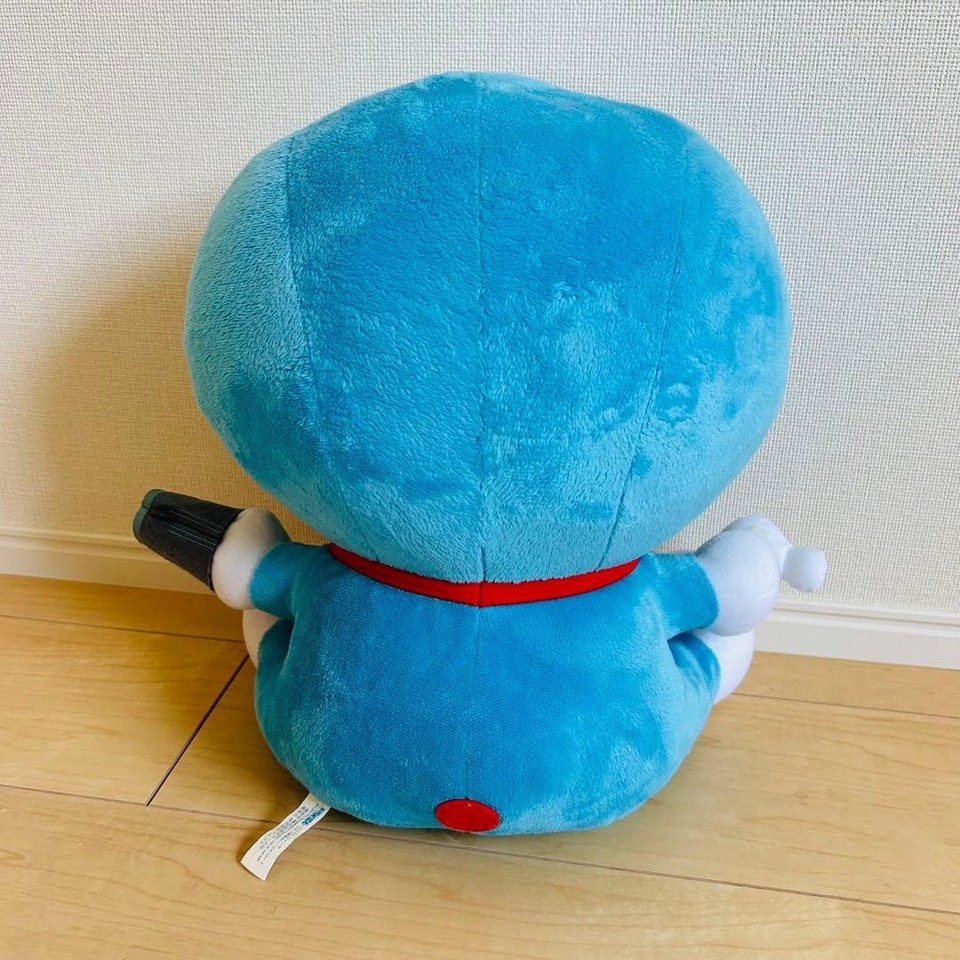 Doraemon Plush Toy 30cm with Magic Tape Doughnut & Air Cannon (Missing ...